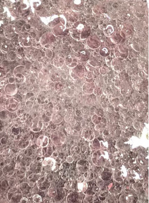 Oil Beads 1mm Transparent / Pink