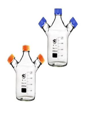Inoculation bottle (5000ml, three mouths)