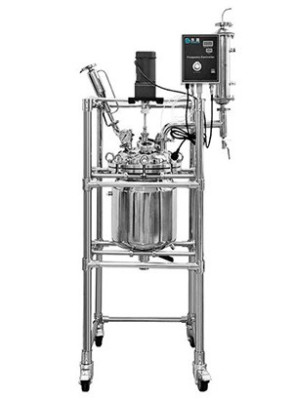 Reactor ( 50L ) double-layer 304 all stainless steel ( high temperature ...