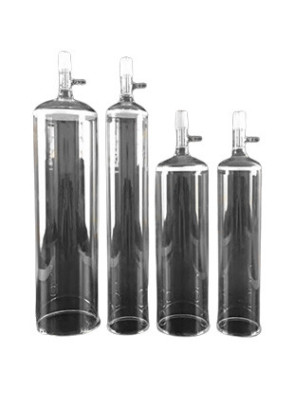 Suction chromatography column (glass, inner diameter 30*300 mm, 24 plugs)