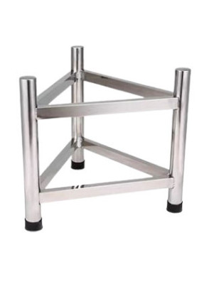Tank cart (stainless steel 304, 60 cm.) with fixed presser feet.
