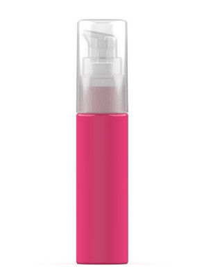 Pump bottle for cream, gel, liquid, light pink, 30ml