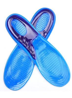 Gel foot pain-relieving cushioning insoles, size S (1 pair)