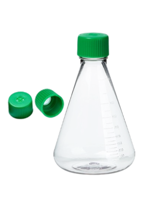 Sterile Triangular Shake Culture Flask (1000ml, breathable cap, flat ...