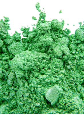 Yellow Light Green Mica, light green, yellowish (size A)