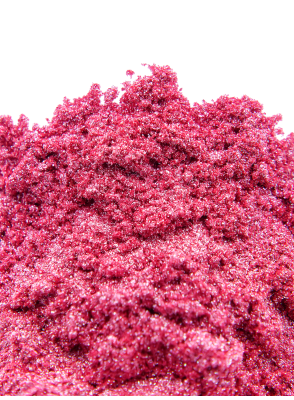 Luster Pink Mica, light pink, silvery sheen (size A)