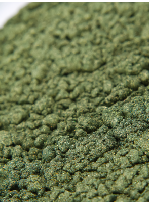 Golden Dark Green Mica, dark green, golden in color (size A)