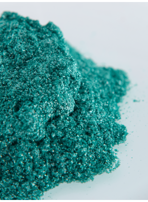 Jade Green Glitter Mica ( Food Grade, 50-500micron)