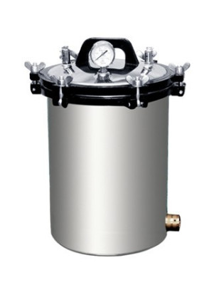 Autoclave, 18 liter steam sterilizer