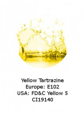 Yellow Tartrazine‎ (CI19140) Color for Cosmetics