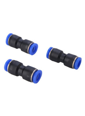 Straight air connector, pipe 16mm