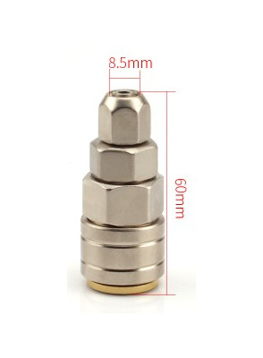 Air connector, quick-fit, socket-insertion of compressed air hose, SP-20