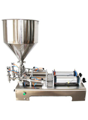 Automatic cream filling machine, air system, 10-300ML, 2 dispensers