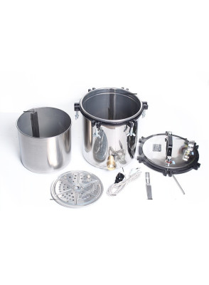 Autoclave, 18 liter steam sterilizer