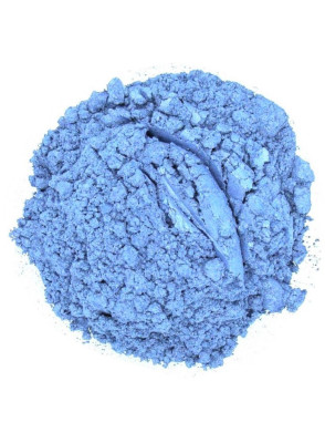 Silver Light Blue Mica, light blue, silver tint (Size A)
