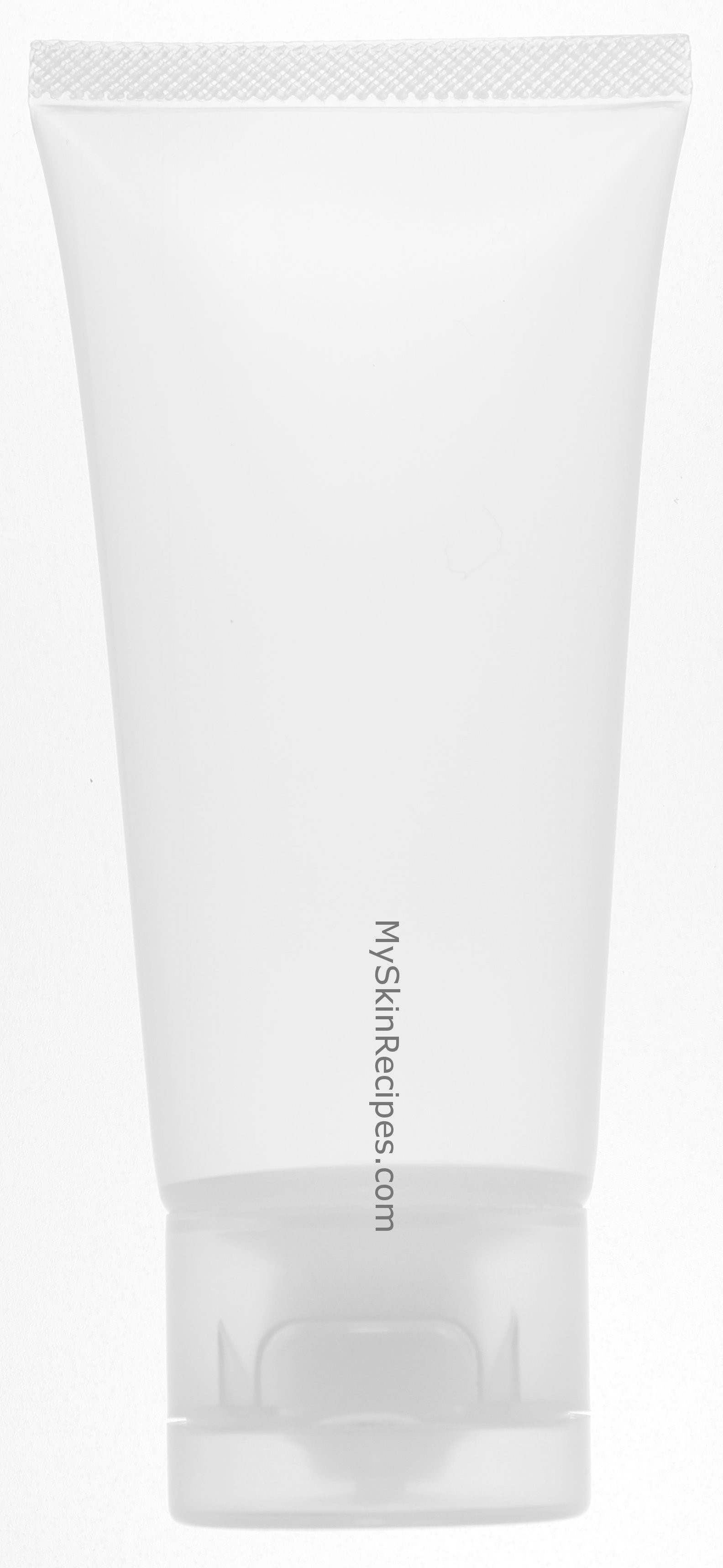 Clear tube, clear flip cap, 100ml