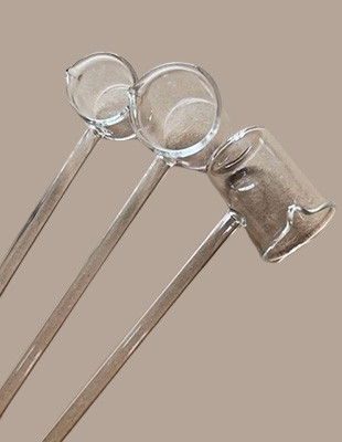 Beaker (long glass handle, 80ml x 5pcs)