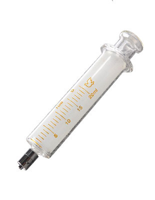 30ml syringe (glass, Luer lock head)