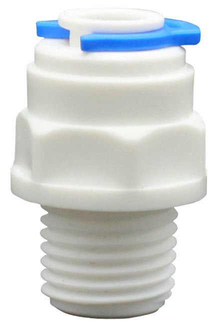 Straight connector 2 inch/2 inch external thread