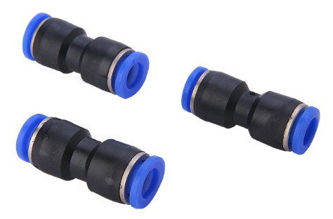 Straight air connector, 10mm pipe