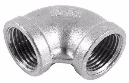 Elbow, stainless steel 304, internal thread DN50 (2)