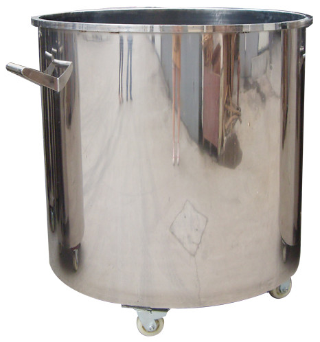 304 stainless steel tank with wheels and faucet, 60x60cm (160 liters)