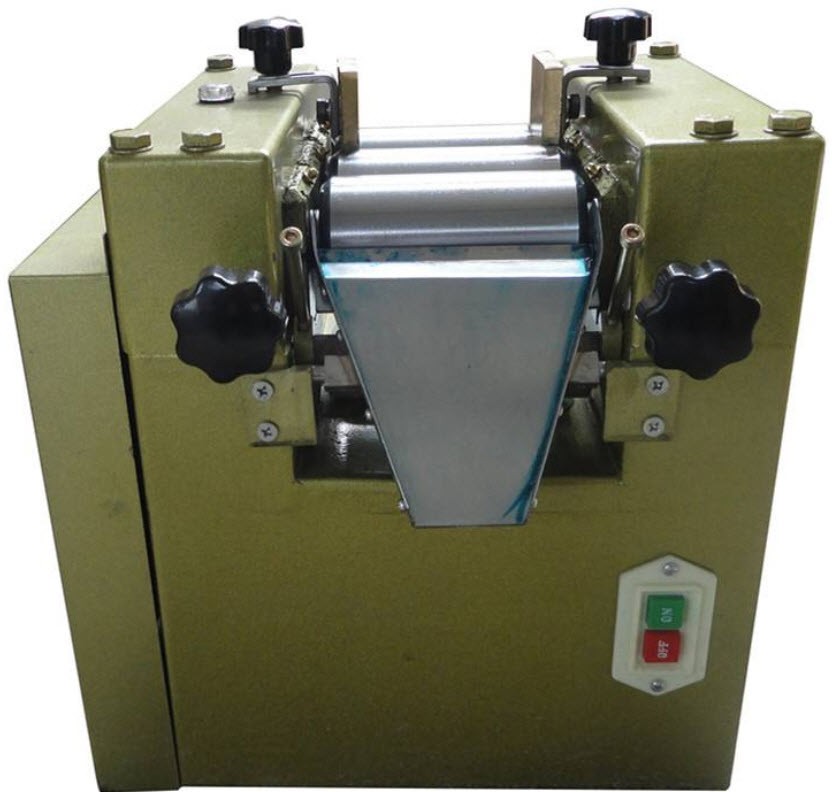 Three Roll Mill, roller mill 150x300mm (2.2KW) steel